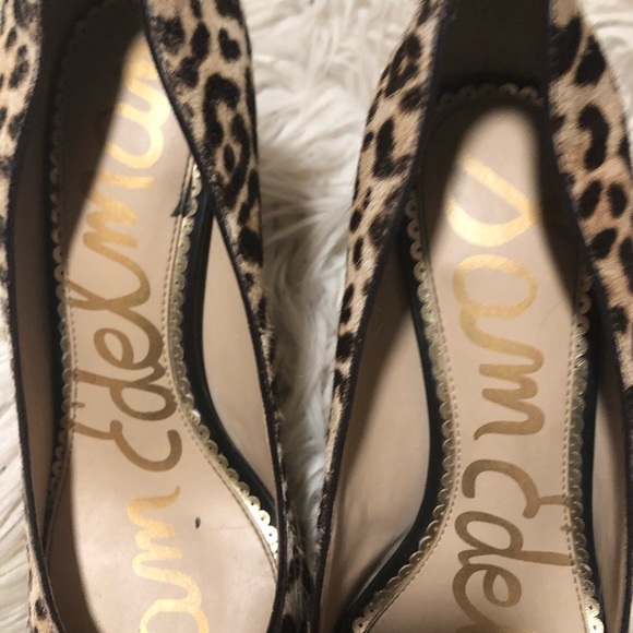 Sam Edelman | Shoes | Sam Edelman Margie Leopard Pumps 8 | Poshmark